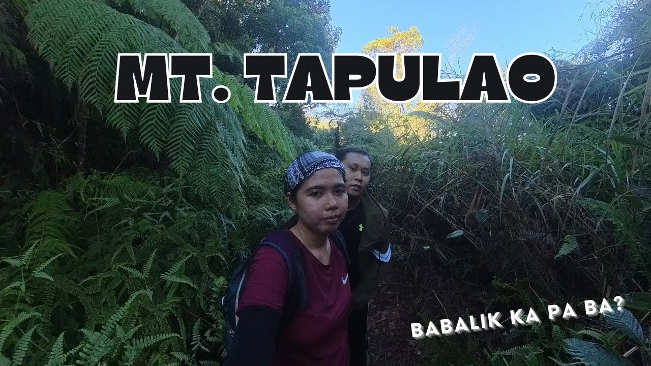 MT. TAPULAO / Must Try (Highest Mountain in Zambales) - YouTube