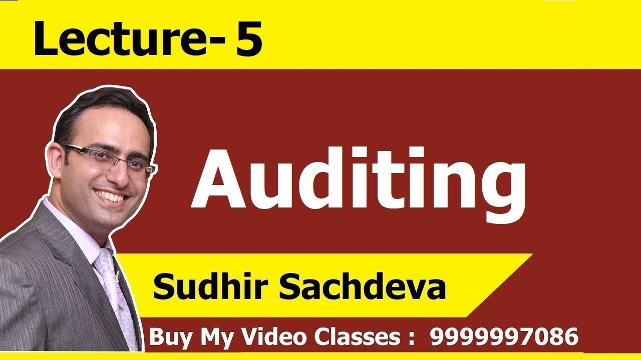 AUDITING- LECTURE-5 (BASIC PRINCIPLES OF GOVERNING AUDIT) - YouTube
