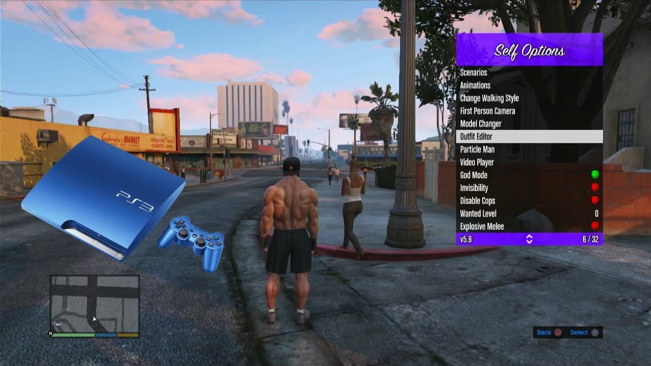 How to use Mode Menu in ps3 - YouTube