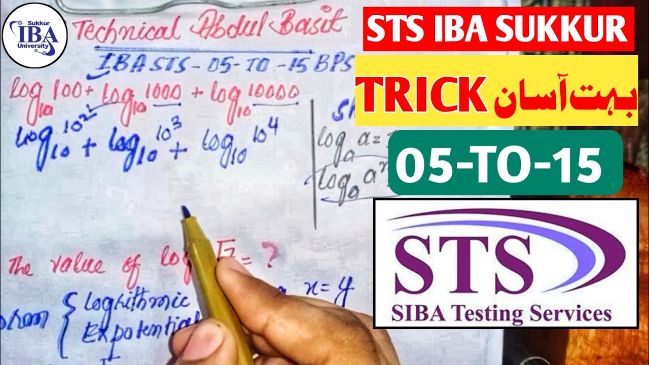 STS Test Preparation For Intermediate Category!! BPS 5 to 15 IBA Test ...