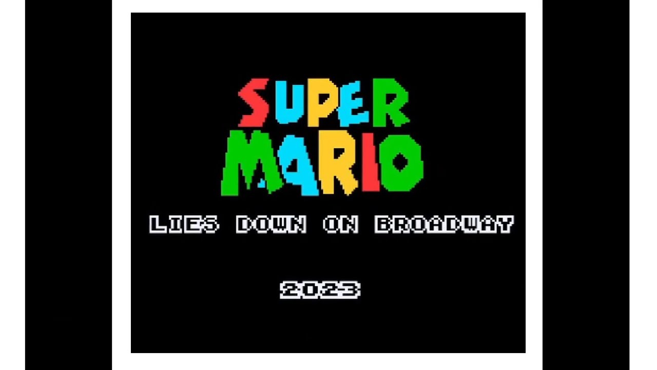 Super Mario Lies Down On Broadway - Delay Trailer - YouTube