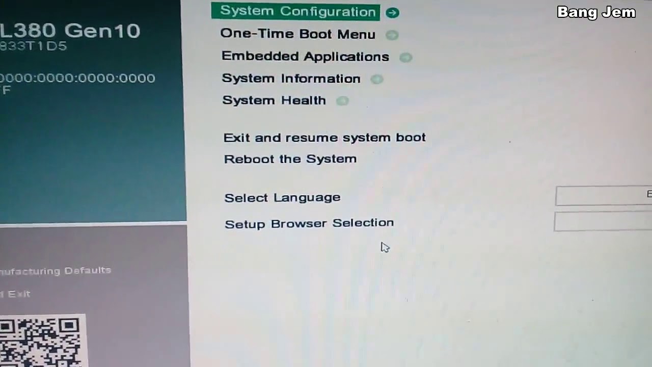 Aktifkan / Enable Storage Controller (s100i onboard) dan Buat Raid | HP ...