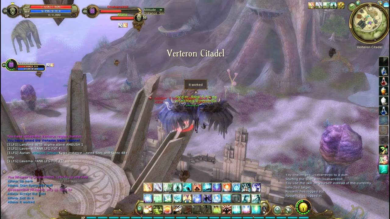 Aion 50 Cleric :: Midair Noble Energy Summon - YouTube