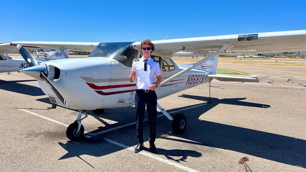 First Airplane Solo Edit - YouTube