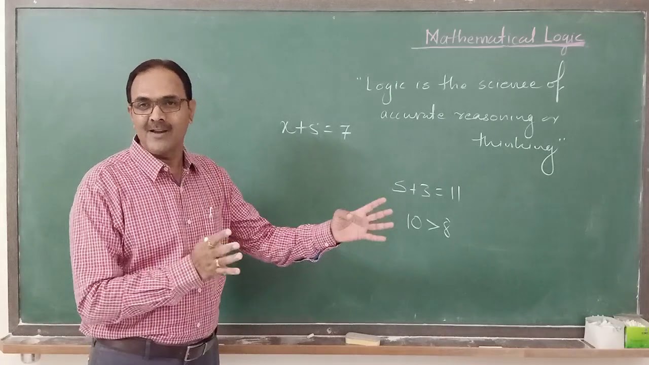 XII Maths: Mathematical logic: Lec 1 - YouTube