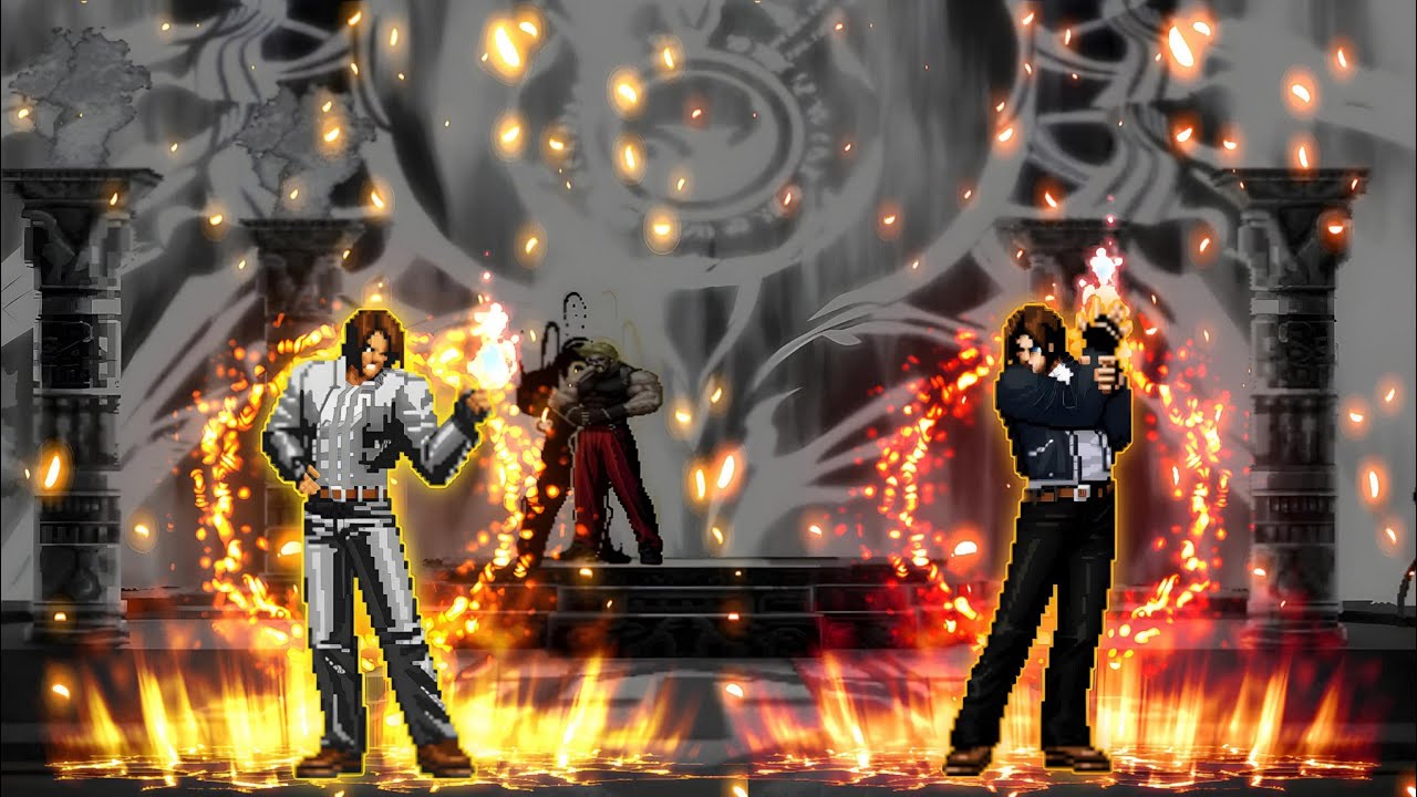 [KOF Mugen] Legend Kyo VS. Alter Kyo Beta (Request Match) - YouTube