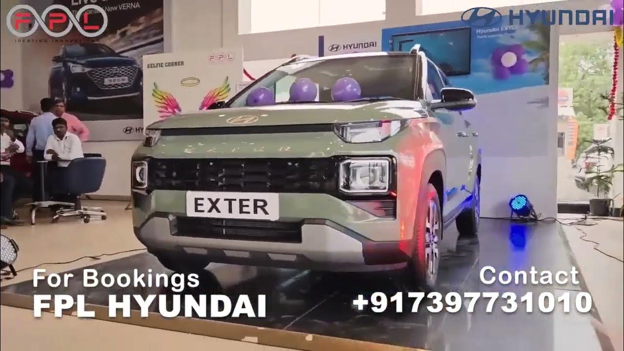 Most Awaited microSUV Hyundai EXTER Launch Event @ Ambattur FPL HYUNDAI Showroom. - YouTube