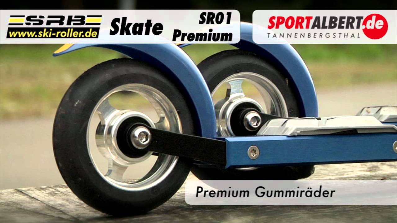Rollski / Skiroller SRB Skate SR01 + Premium Rolle von www.sportalbert ...