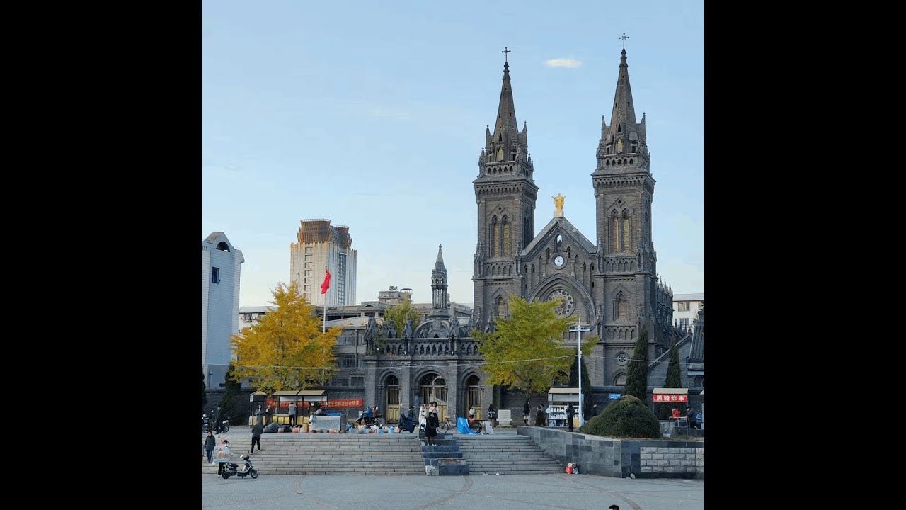 Catholic Cathedral of the Sacred Heart in Shenyang City, Liaoning ...