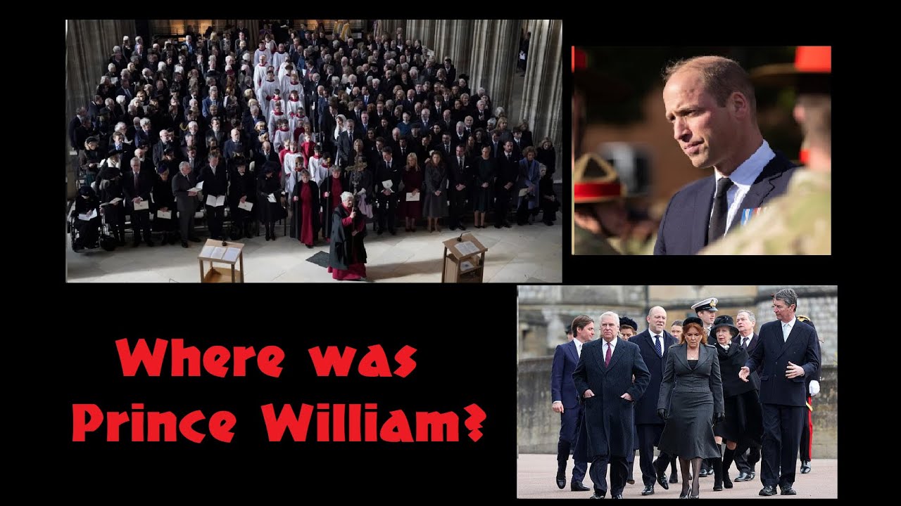 (92) King Constantine Service: Where was Prince William? - YouTube