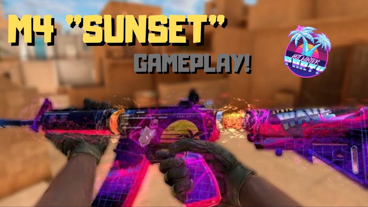 M4 "SUNSET" GAMEPLAY! Novi ARCANE Skin za M4! / STANDOFF 2 - YouTube