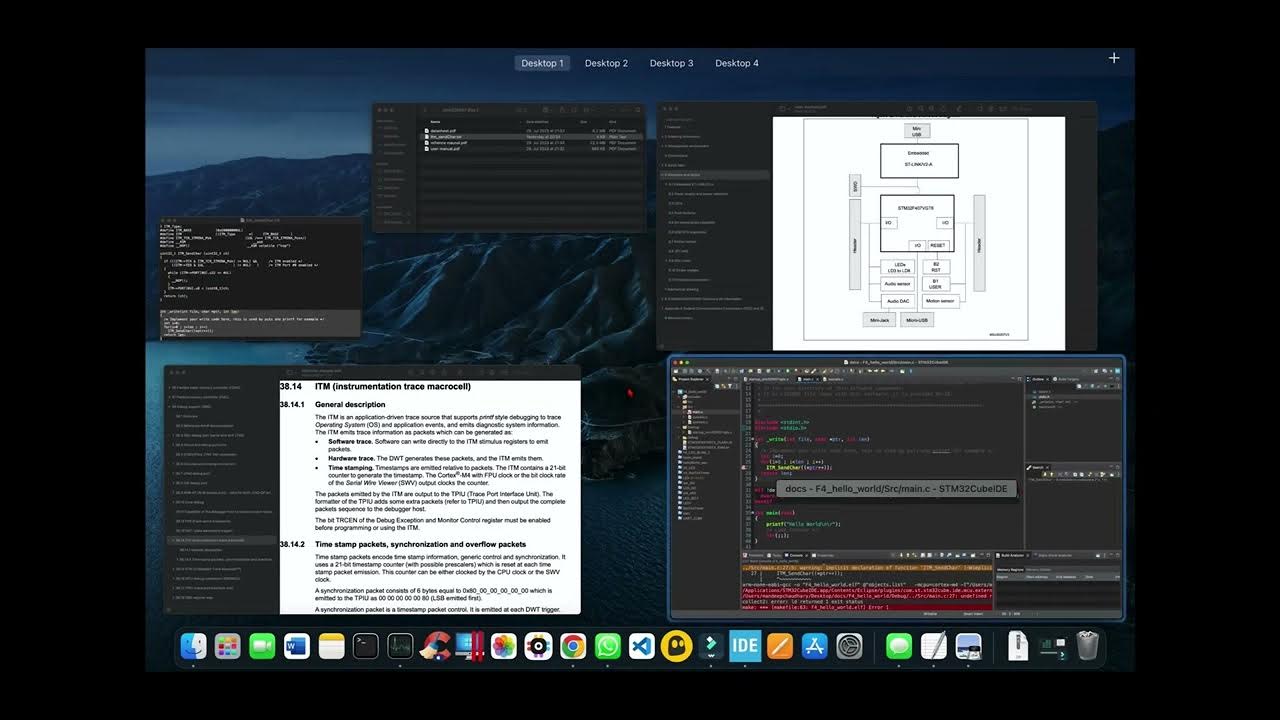 2) Stm32 Hello World Project using printf - YouTube