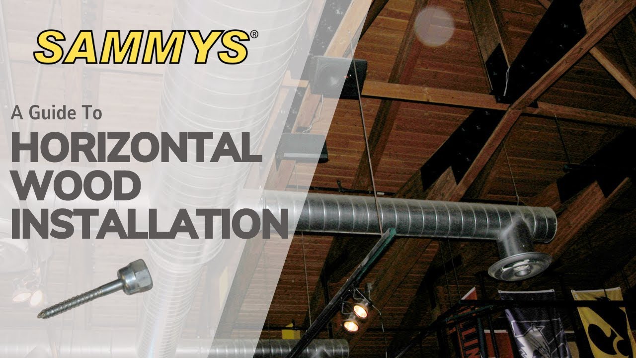 Sammys Horizontal Wood Installation Guide - YouTube