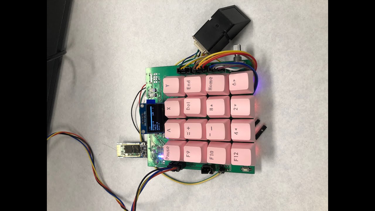 ELEC3300 Project - STM32 Keyboard - YouTube