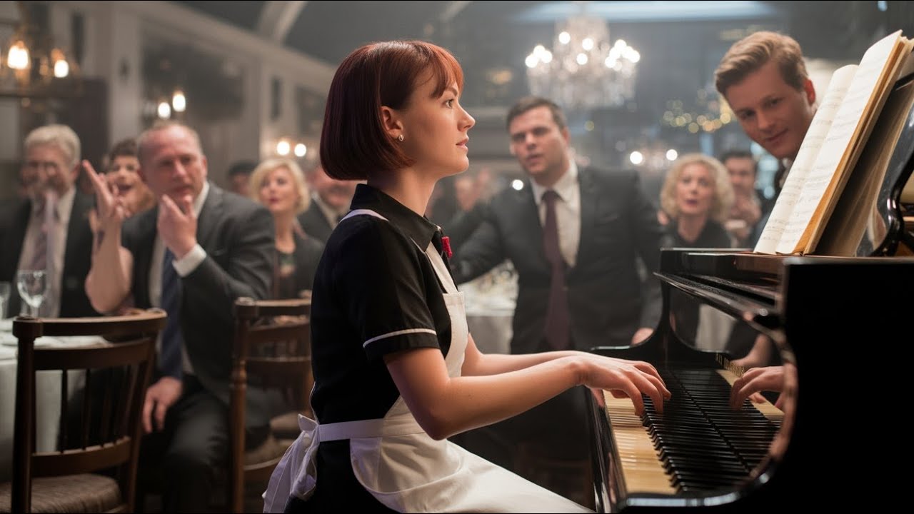 A Restaurant Waitress Stuns Elite Guests with an Unexpected Piano ...