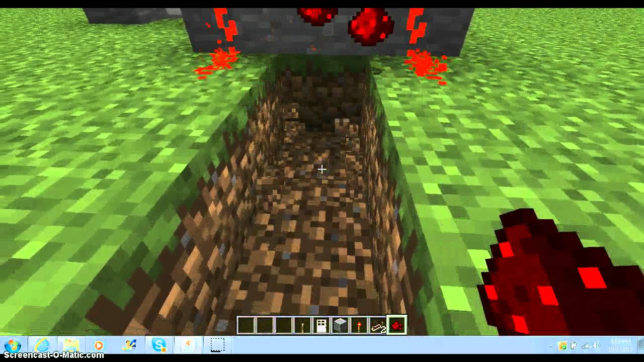 Minecraft Tutorials: How to make a combination lock - YouTube