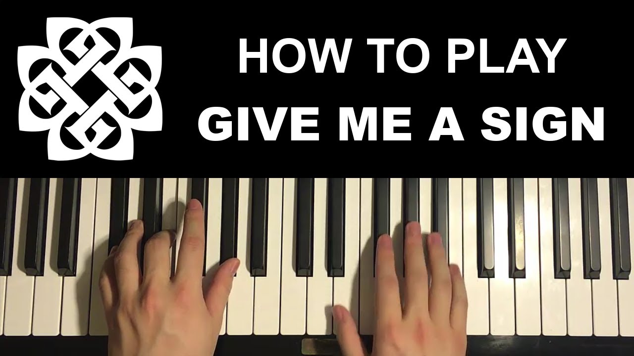 Breaking Benjamin - Give Me A Sign (Piano Tutorial Lesson) - YouTube