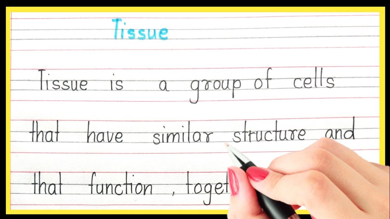 Definition of tissue | What is tissue | Tissue kise kahate hain ...