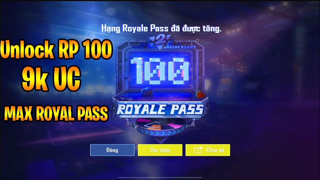SEASON 12 ROYAL PASS : 9000 UC UPGRADE TO RP RANK 100 | PUBG MOBILE ...