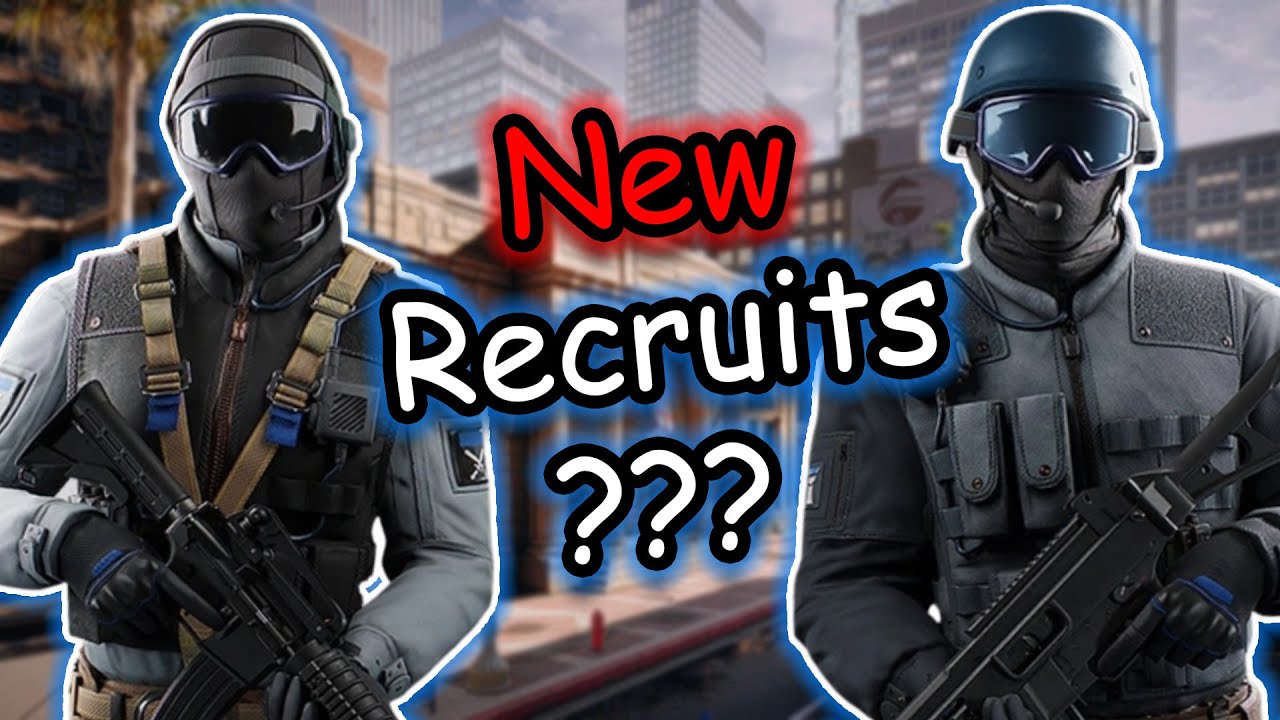 I'm already the best recruit in R6 - YouTube
