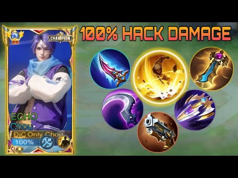 ONLY 1% CHOU USERS KNOW THIS ONE HIT BUILD 🔥 | MLBB CHOU BEST BUILD ...