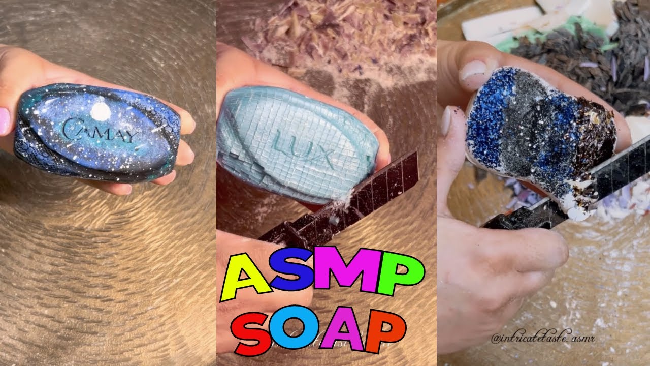 ASMR Soap Cubes Cutting-Dry Soap Crushing-Soap Crunching Best ASMR ...
