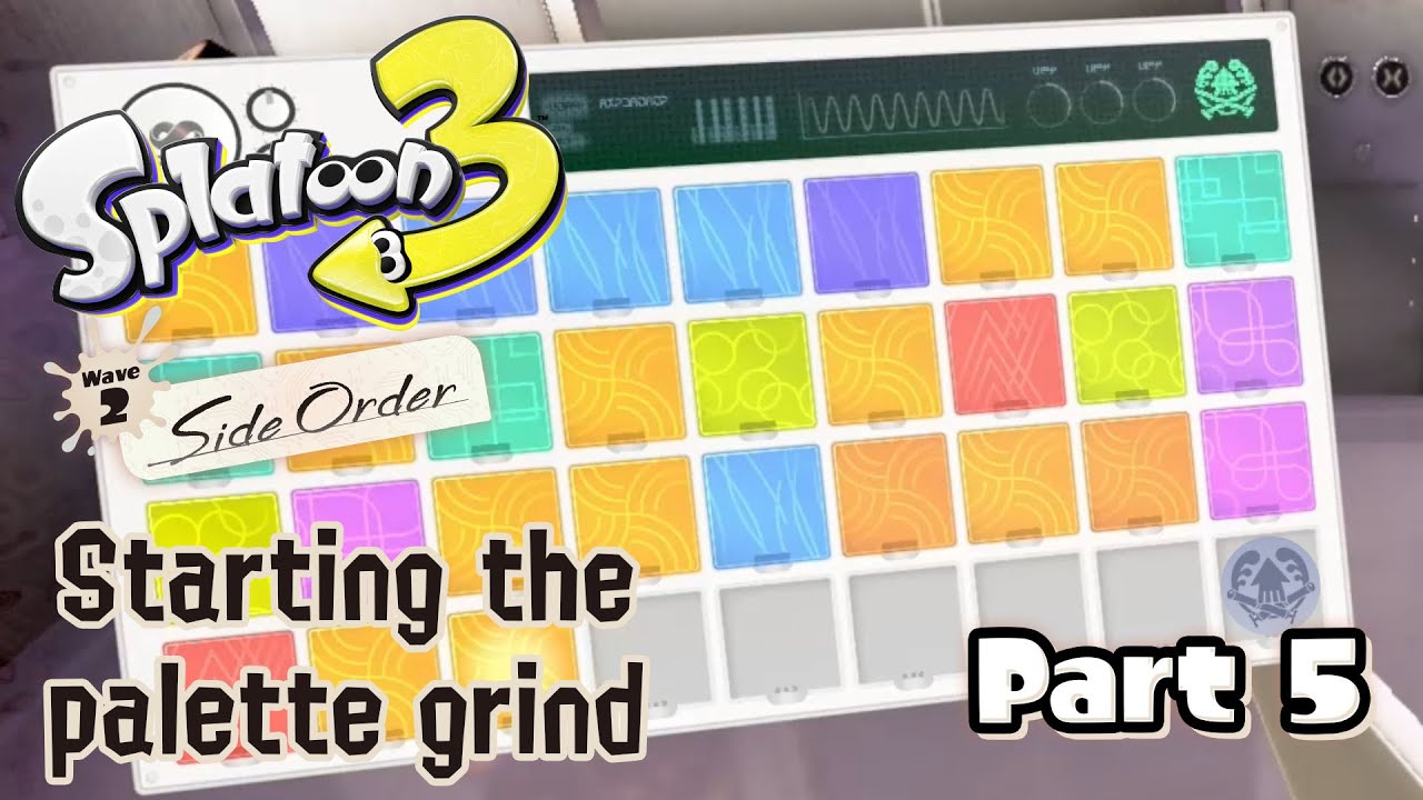 Shooting Fish with Agent 4's Palette | Splatoon 3 Side Order Part #5 ...