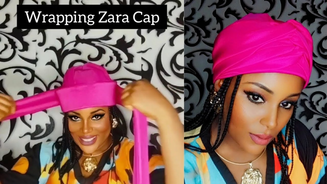 How to make Wrapping Zara Cap #turban#turbantutorial#handmade - YouTube