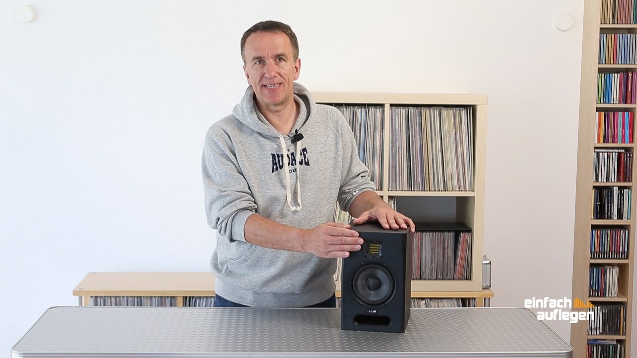 Adam Audio: Adam F5 Aktiver Nahfeld Monitor Test - YouTube