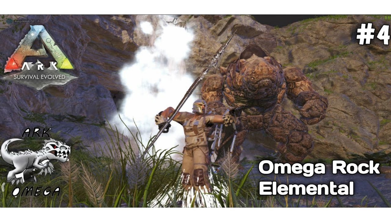Taming Omega Stalker Rock Elemental | ARK OMEGA | Episode 4 - YouTube