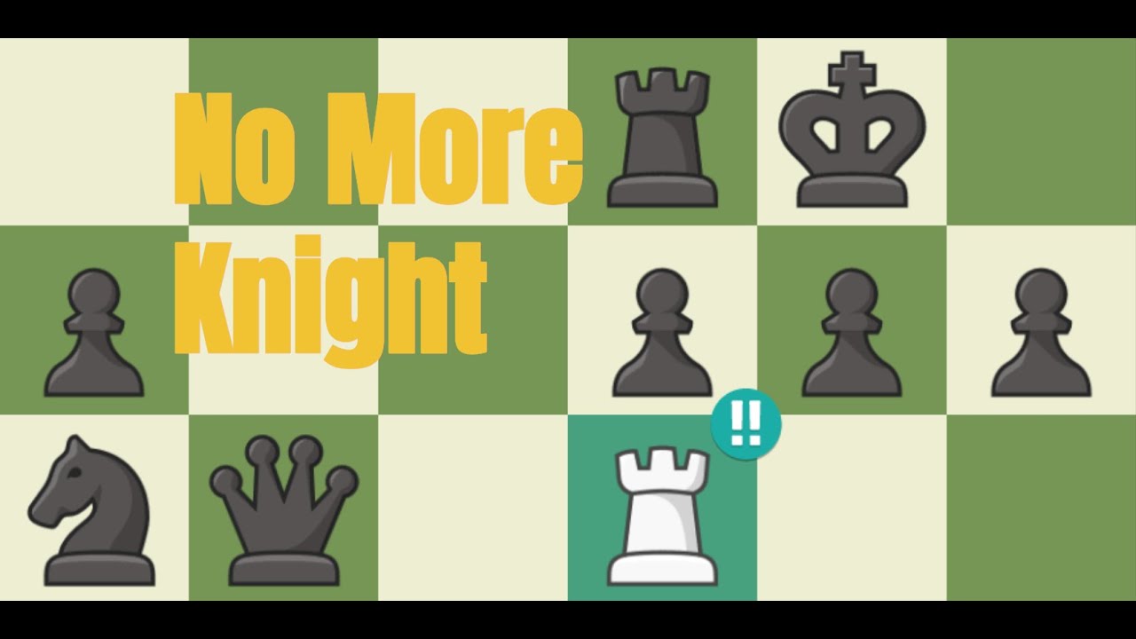 The Rook throws the knight-chess game memes - YouTube