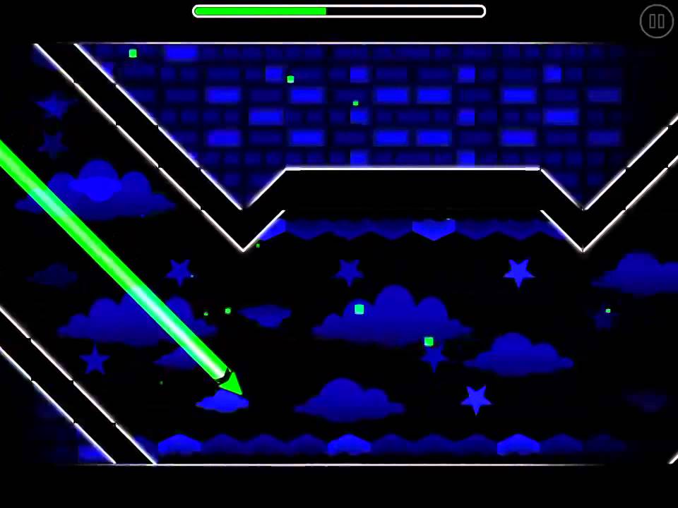 Geometry dash 3 star (Neon world) - YouTube