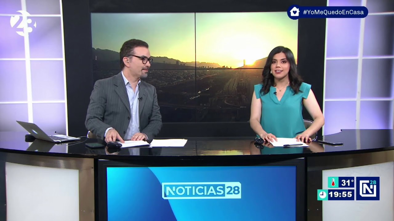 #EnVivo Noticias 28 con Julio César Cano y Fernanda López - YouTube