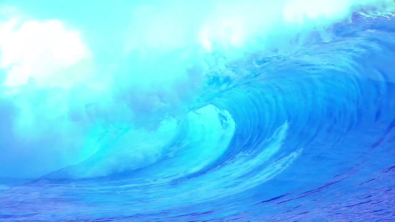 3 HOURS of continuous soothing sounds ocean waves - YouTube