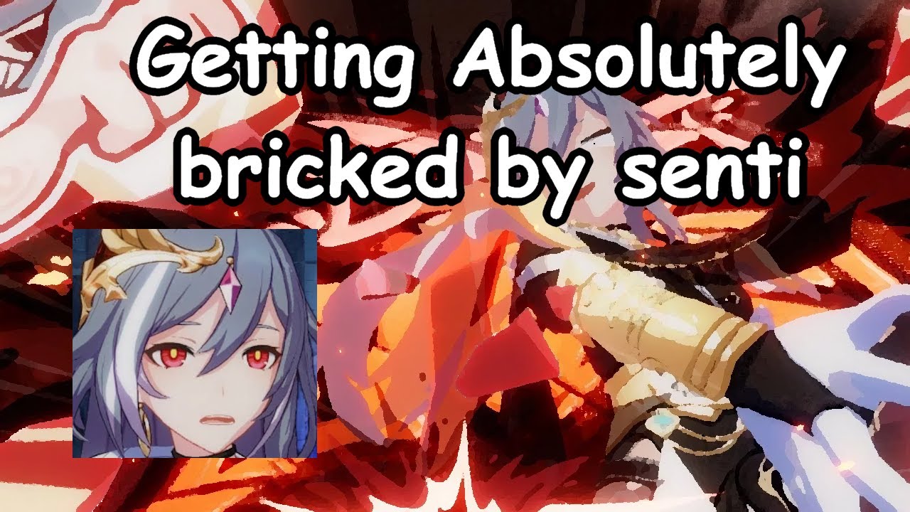 Getting bricked by Senti's brick - YouTube