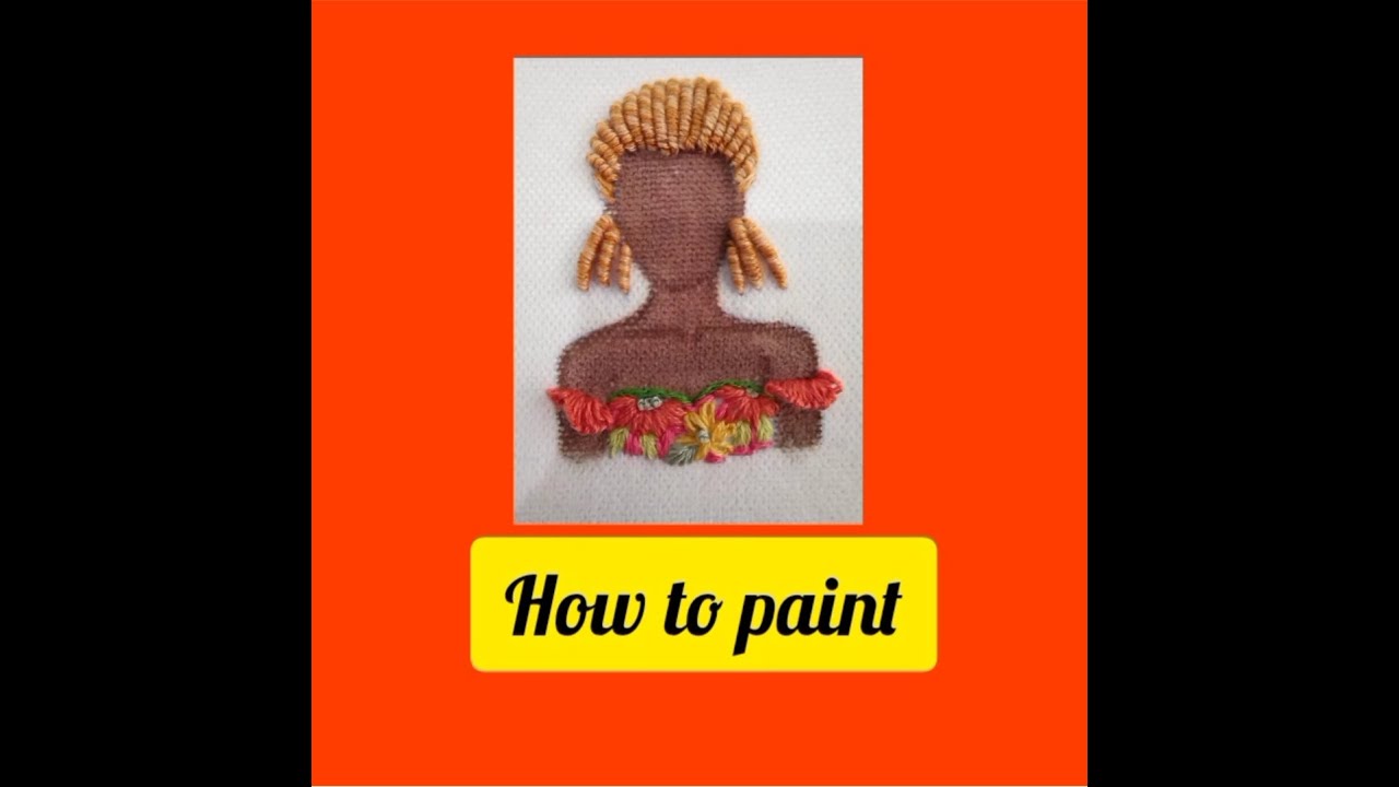 How To Paint On Fabric elisaa gallery embroidery art YouTube how-to-paint-on-fabric-elisaa-gallery-embroidery-art-youtube