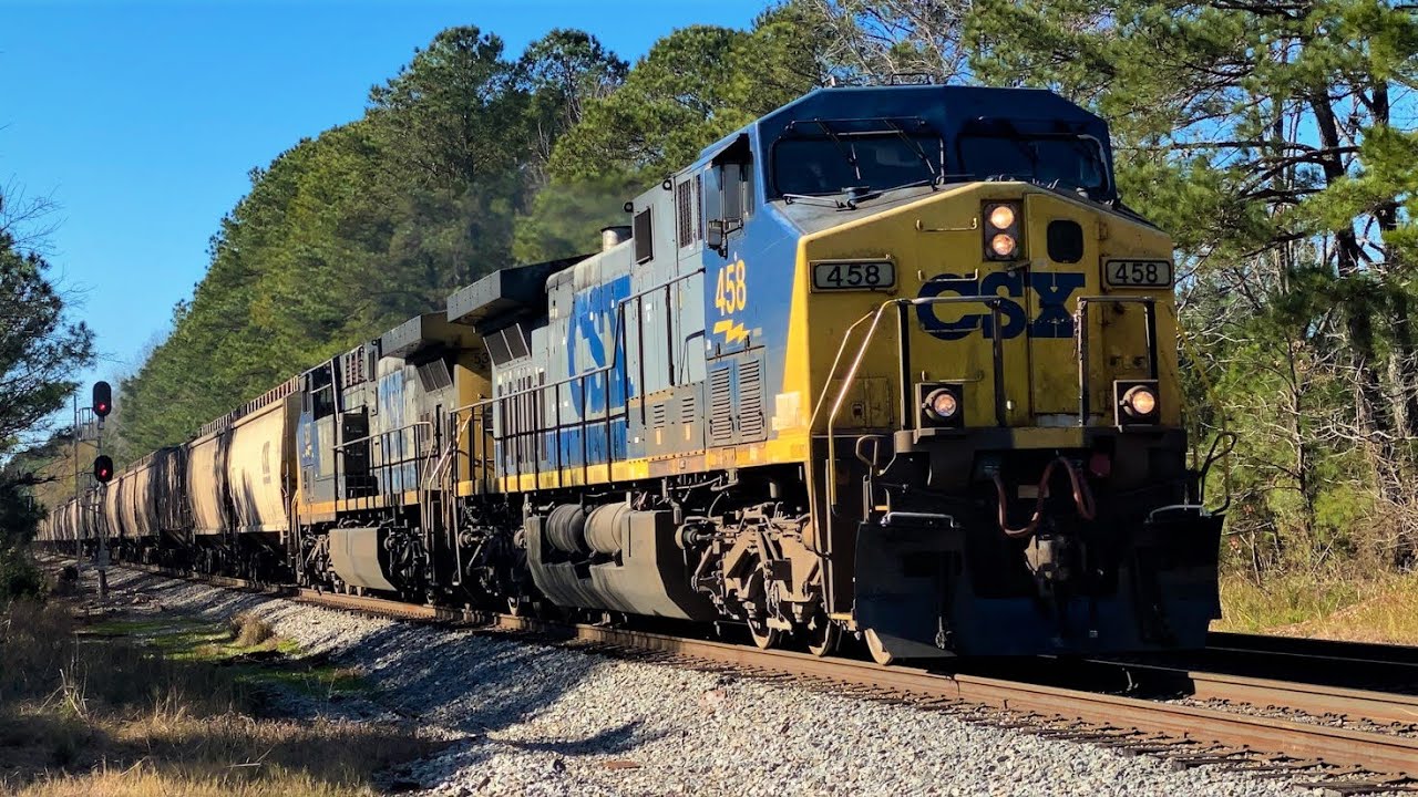 K5H Equipped AC44 Leads CSX V60703 - YouTube