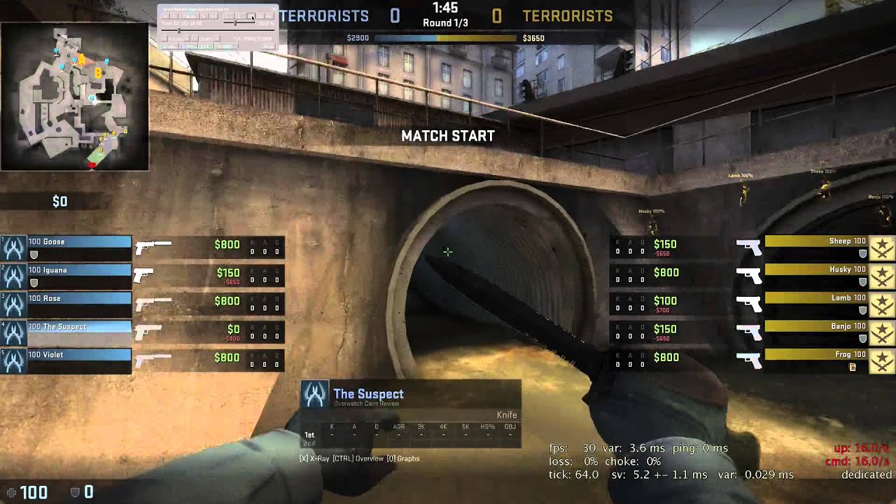 CSGO rage Hacker - YouTube