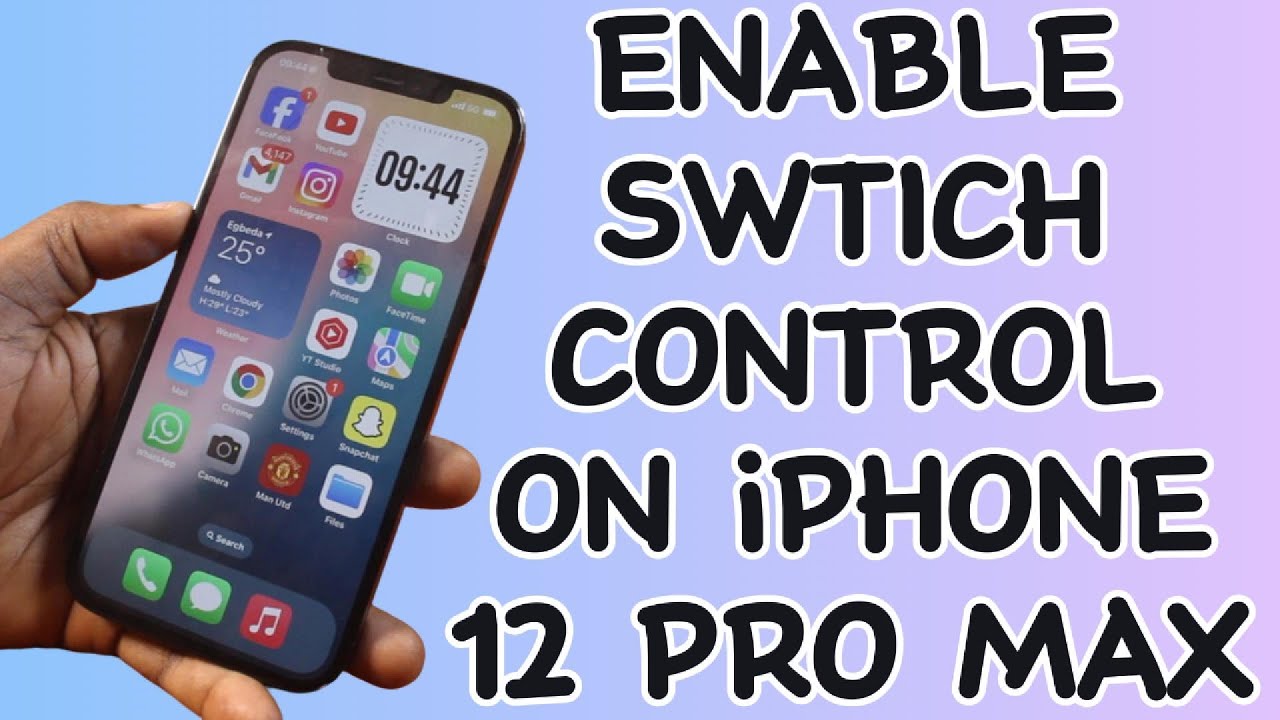 How to Turn on or Enable Switch Control on iPhone 12 Pro Max - YouTube