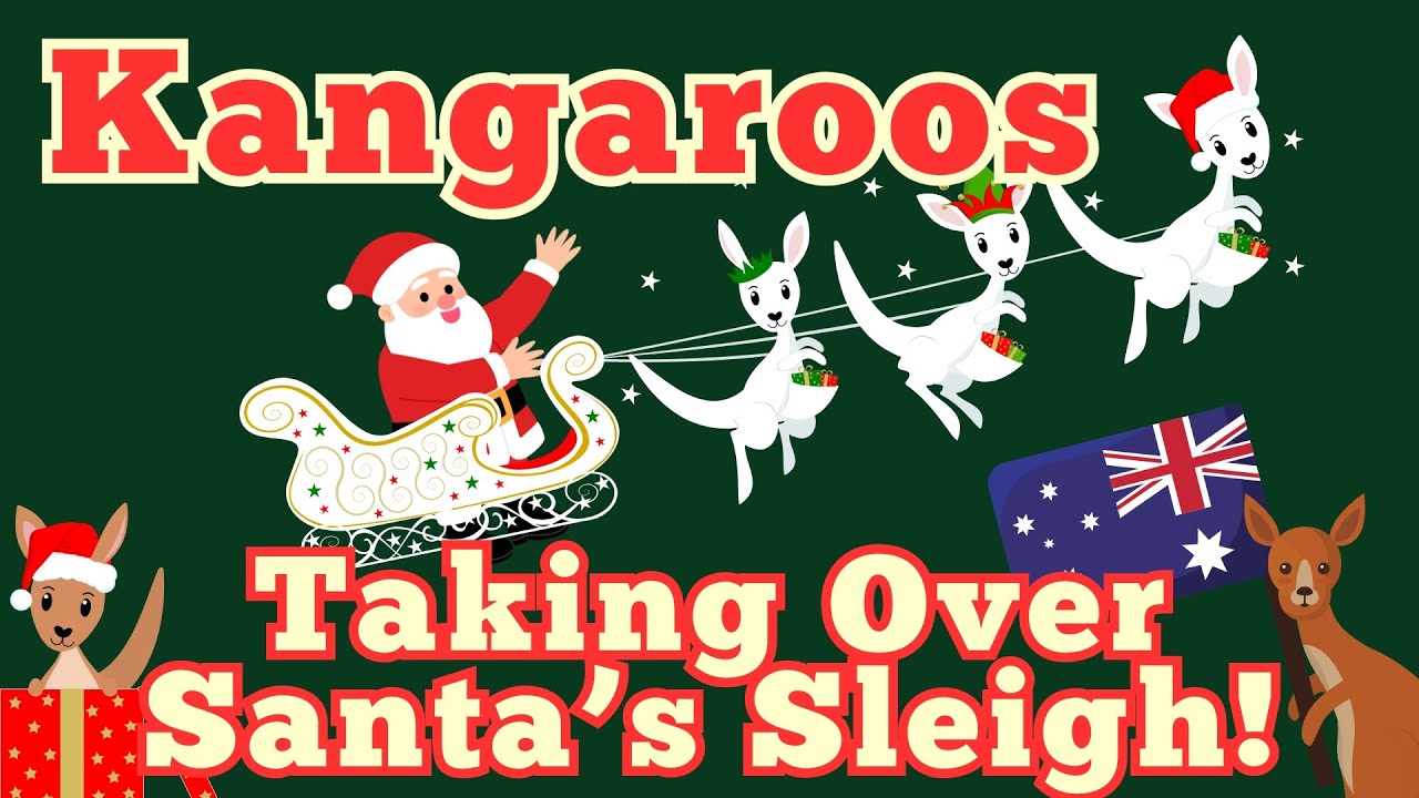 Reindeer? Nah, Australia Has Kangaroos Pulling Santa’s Sleigh! - YouTube