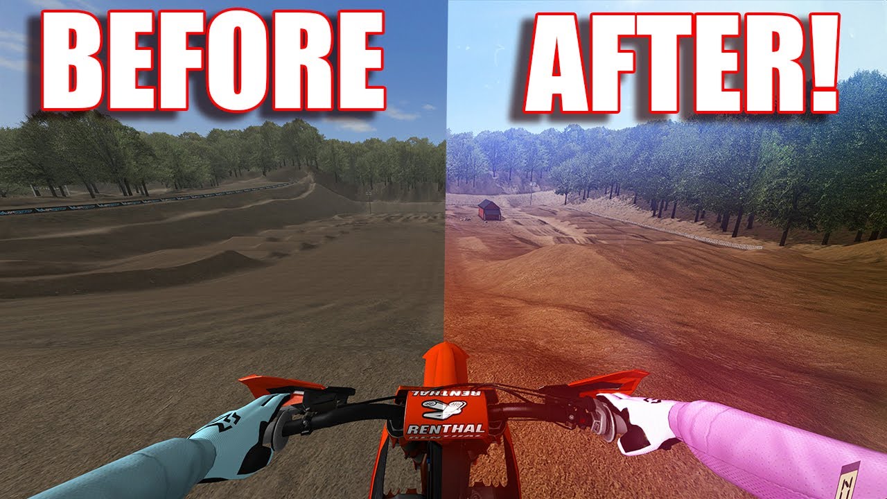 NEW REALISTIC GRAPHICS MOD IN MX BIKES IS INSANE! - YouTube
