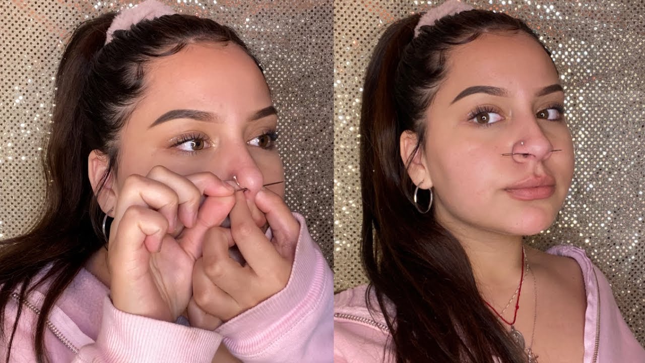 PIERCING MY SEPTUM - YouTube