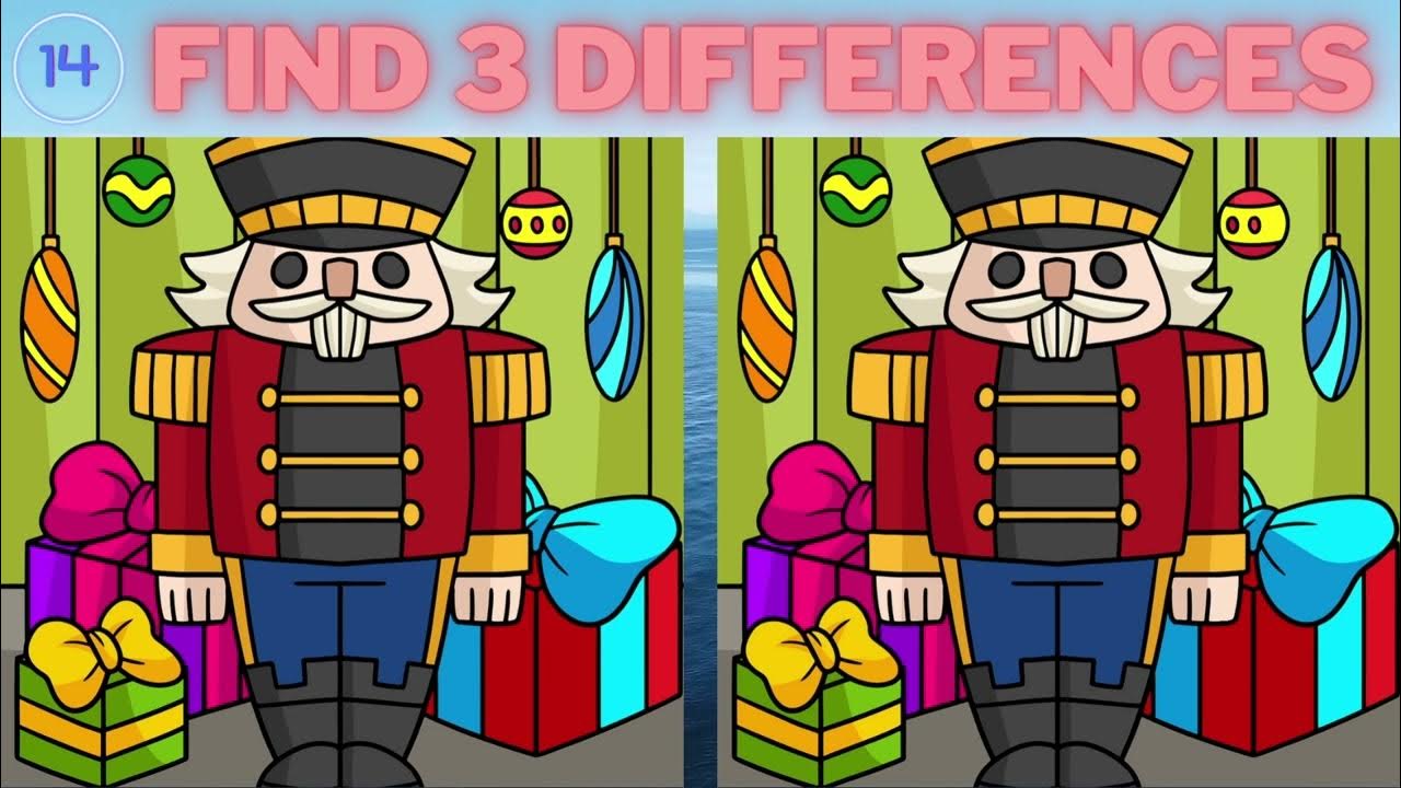 Find 3 Differences | Exercise Your Brain | Video 868 - YouTube