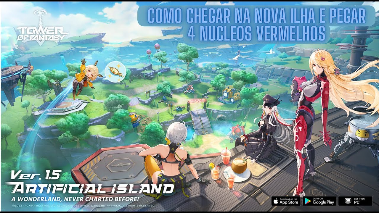 Guia Como pegar 4 baús/núcleos vermelhos secretos da ilha artificial ...