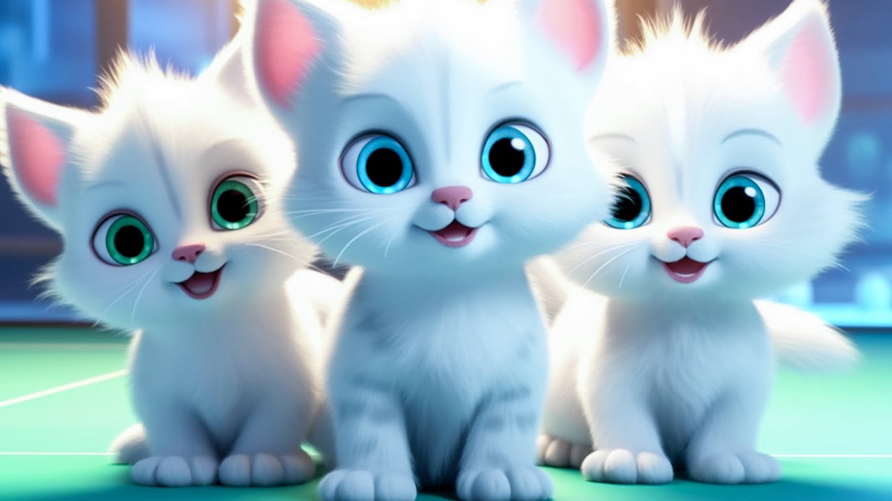Three Little Kitten and Baby Shark Happy Birthday - Baby songs ...