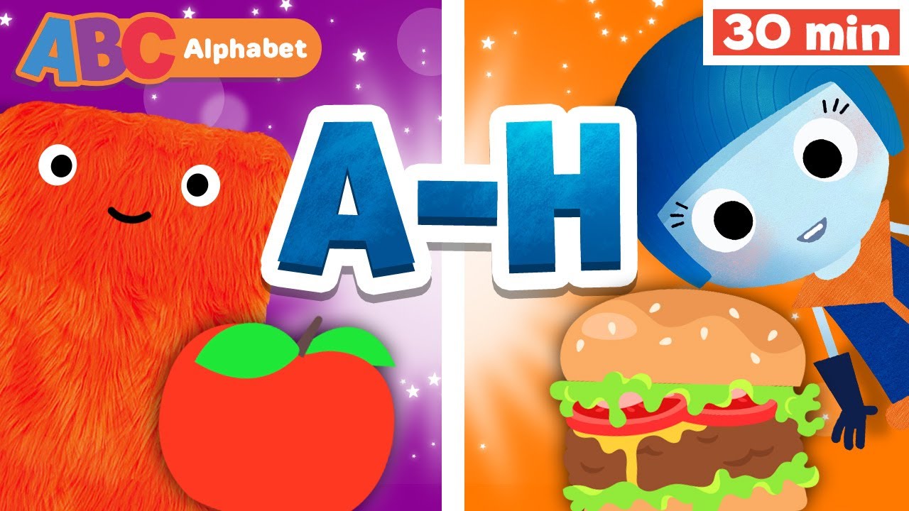 Learn English Alphabet w ABC Galaxy | Educational Videos | Letters A to ...