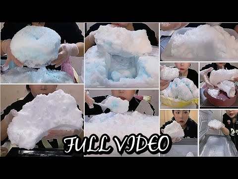 ♦️ICE QUEEN'S 🎊 SQUEAKY & SOFT🍚FR0ST😋 ICE EATING 🧊 COLLECTION♦️