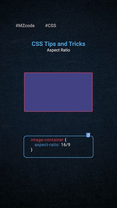 Amazing Css Tips And Tricks Aspect Ratio Property Css Coding Shorts Webdesign Cssshorts
