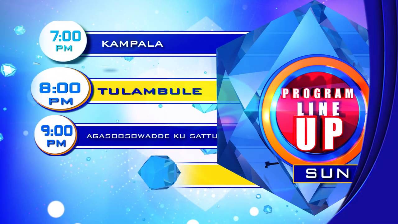 tv graphics program lineup sunday evenning - YouTube