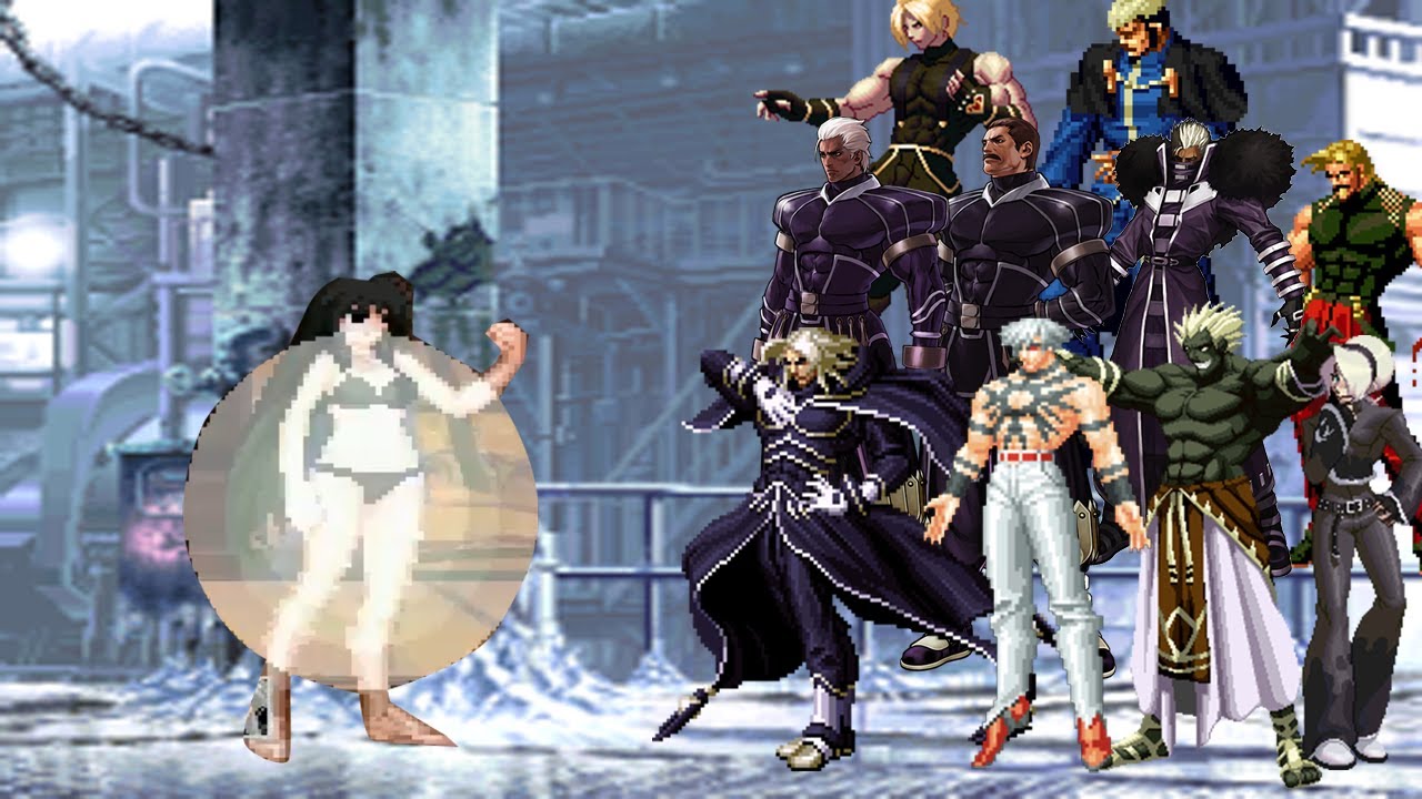 KOF Mugen Final Zeroko vs 10 Bosses Team ONE vs ALL - YouTube